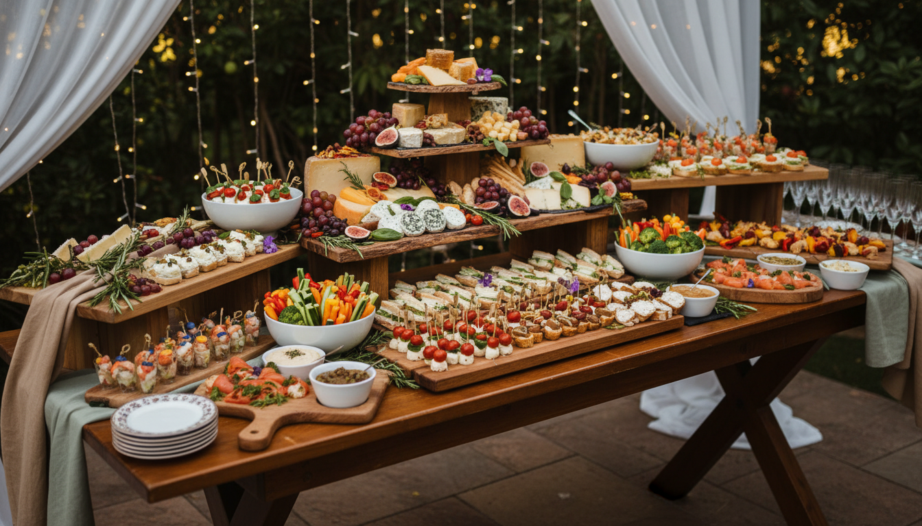 Repas de mariage original et pas cher : 6 astuces